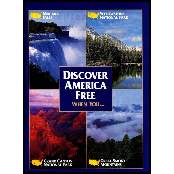 National Parks | Art | 995 Discover America National Parks Vintage ...